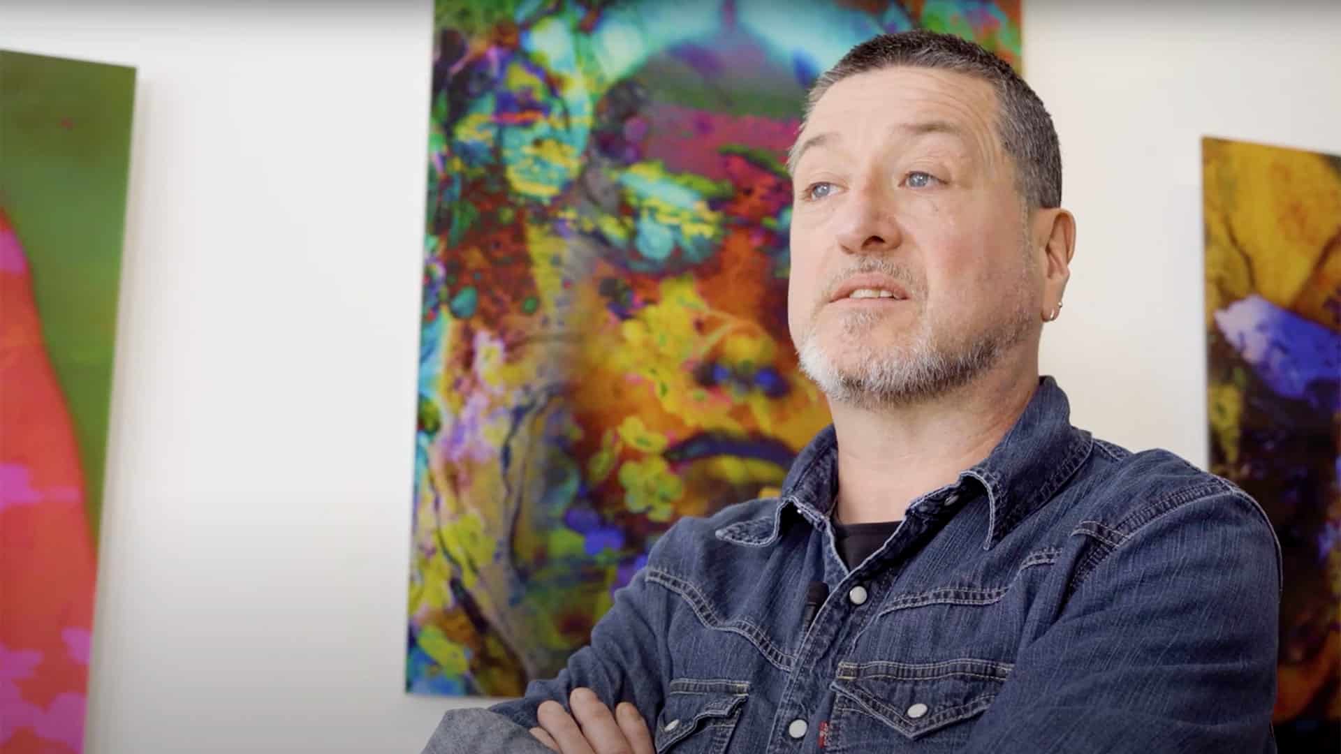 Jonathan Dickson ESREVATEM exhibition - The Kildare Gallery